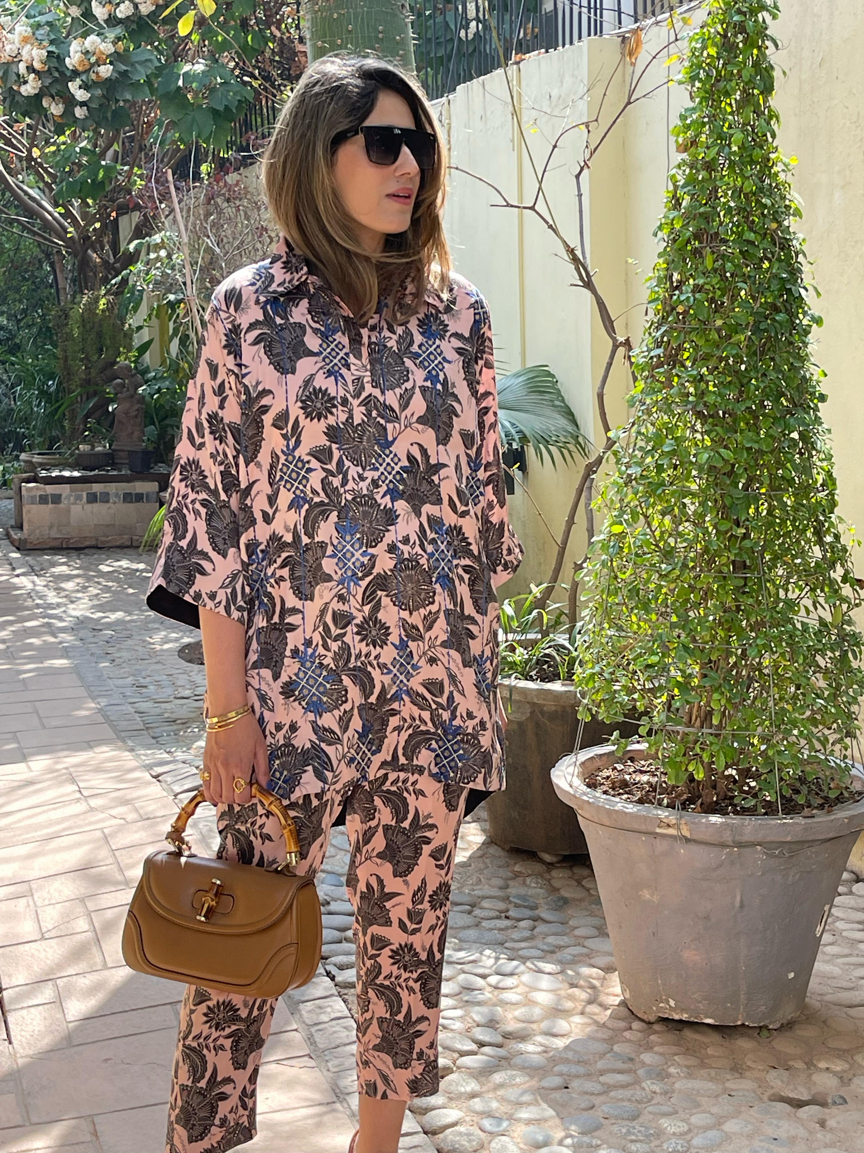 Silk Set Pink – Etnik Couture